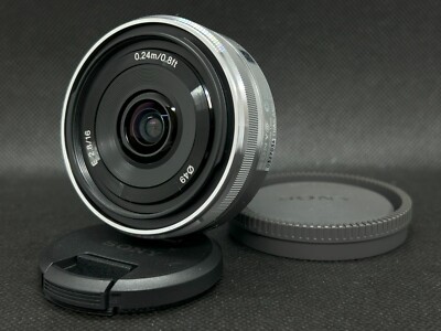 SONY E 16mm f/2.8 SEL16F28 Lens for E Mount w/Caps From Japan [Near ...