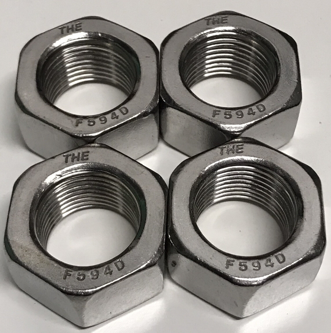 Fastenal Stainless Steel Finished Hex Nut 70719 F594d for sale online ...