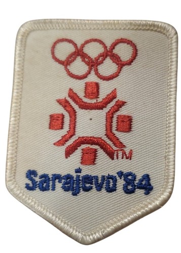 Olympics 1984 Sarajevo Patch Winter Games XIV Souvenir Cloth Patch | eBay