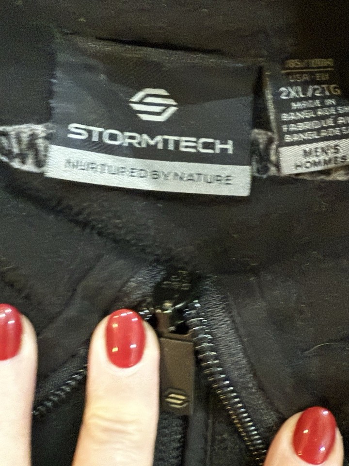 Grunt Style Men's 2XL Black 1/4 Zip Pullover Jacket In Black Fleece ...