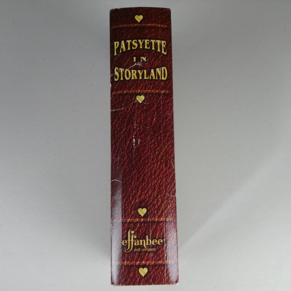Vintage Effanbee Patsyette Storyland Goldilocks 8" Doll Box Set Stand ...