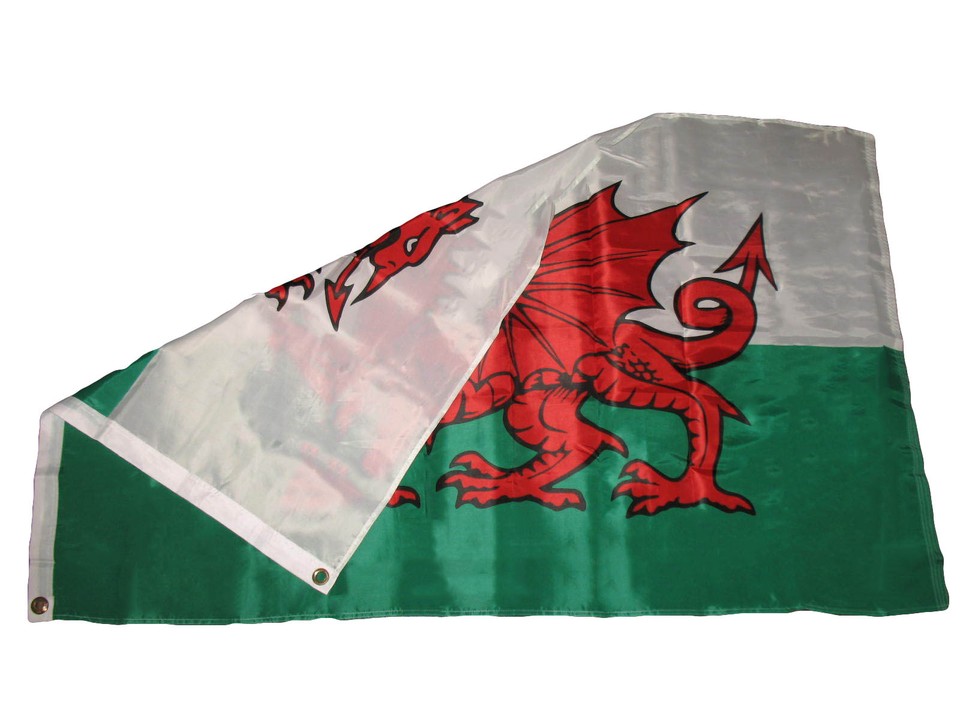 3x5 Wales UK United Kingdom Premium Flag Banner Grommets fade resistant ...