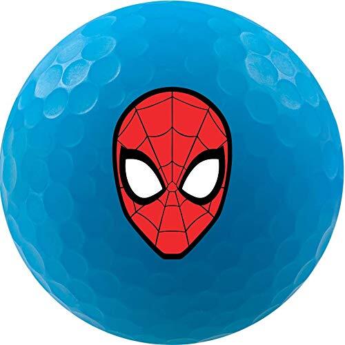Volvik Vivid Marvel Avengers Spider Man Golf 4 Balls & Marker Set for ...