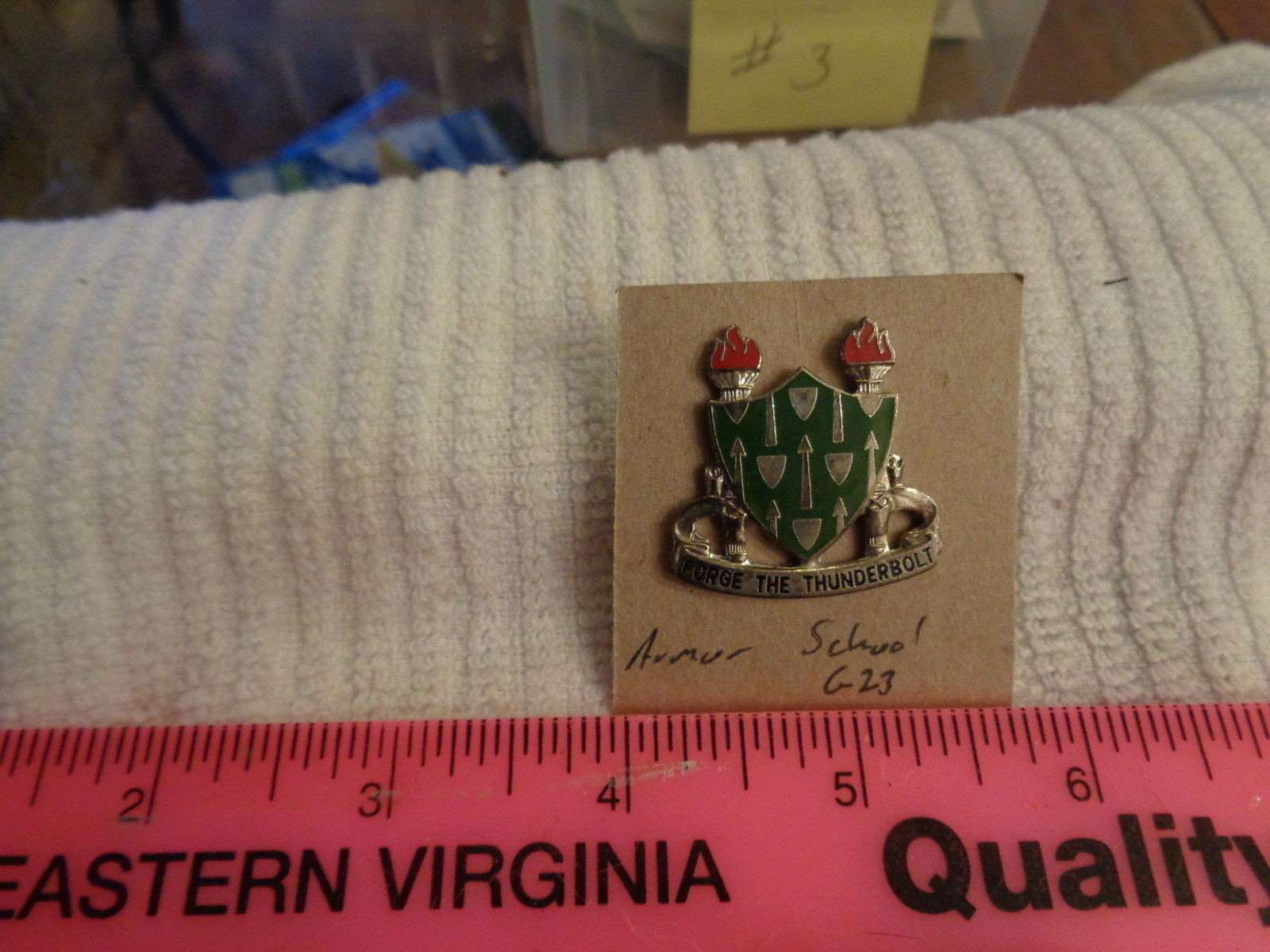 Armor School G23 Unit Crest, DI, DUI (DRAW#AD) | eBay