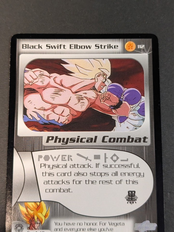 Black Swift Elbow Strike #112 - LP Frieza Saga Rare Unlimited ...