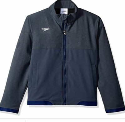 SPEEDO Youth Kids Unisex TECH WARM UP JACKET 7720700 Navy Size Small ...