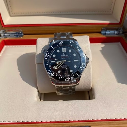 Omega Seamaster 300M black watch 42MM | eBay
