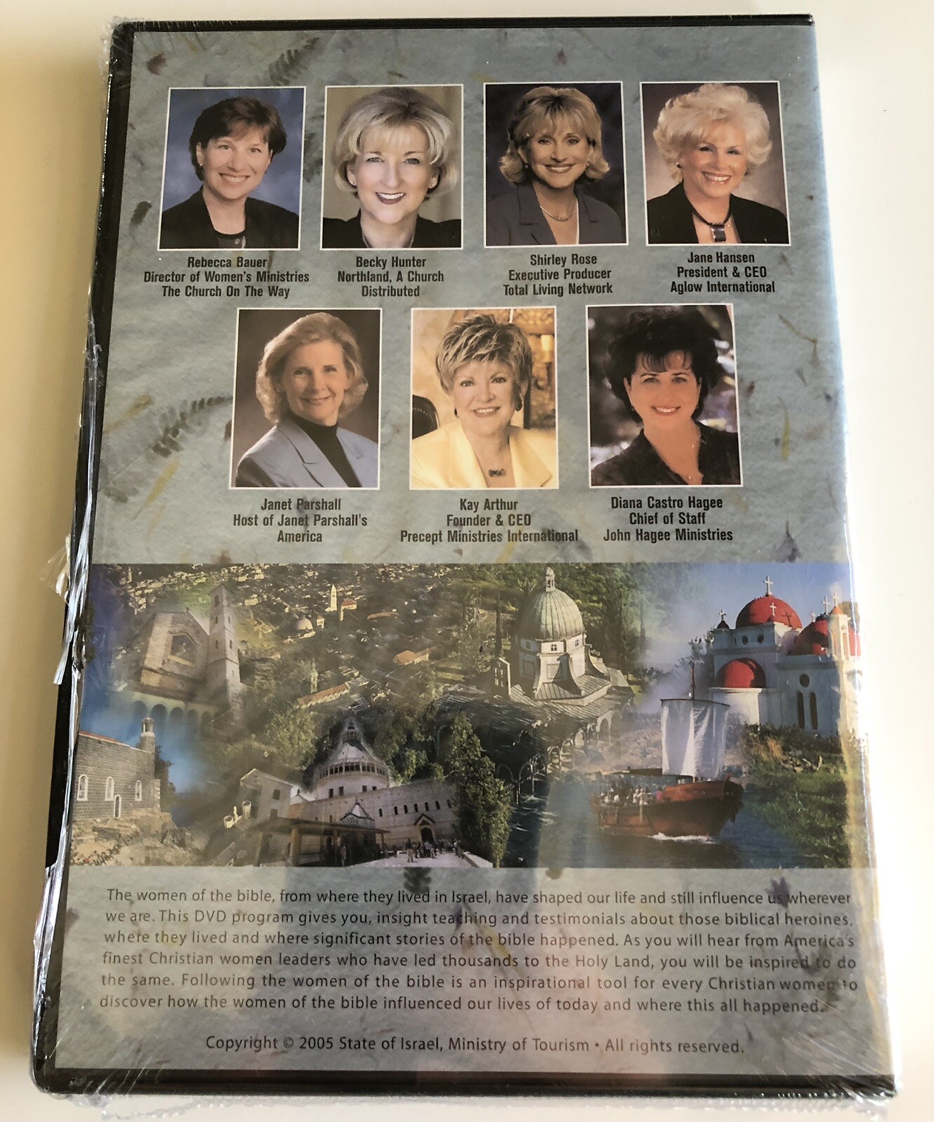 Following the Women of the Bible In The Holy Land - DVD - Free Shipping ...