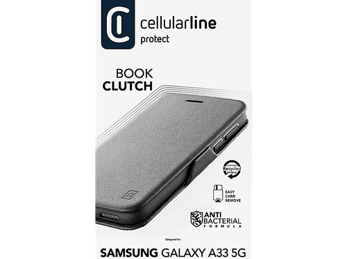 cellularline protect book clutch effet cuir magnetique samsung galaxy ...