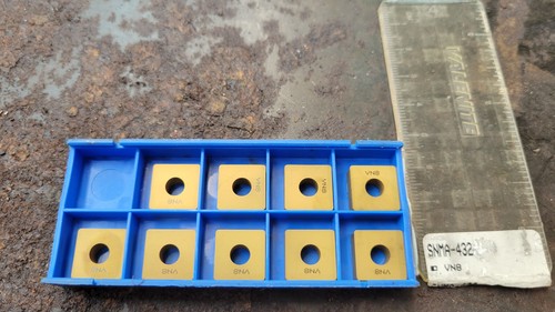 Qty 9 Valenite SNMA 432 SNMA120408 VN8 Grade Carbide Insert | eBay