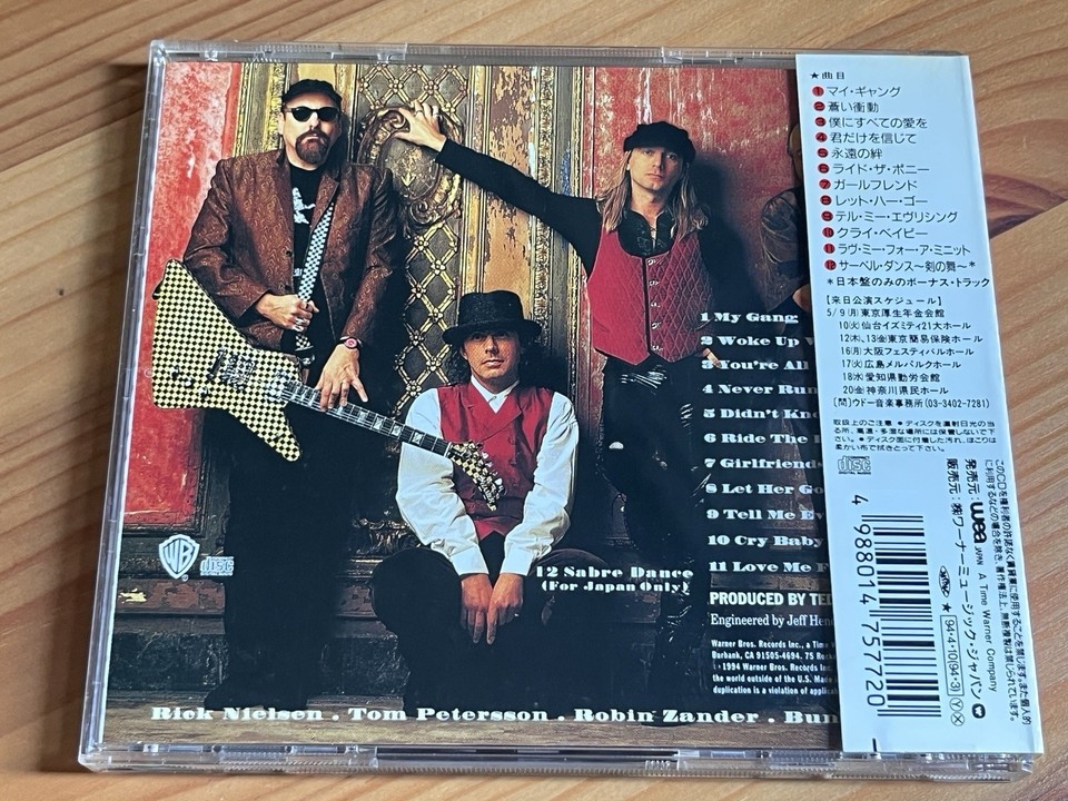 Rock Band 90s Cheap Trick Woke Up with a Monster Japan OBI CD (1994 ...