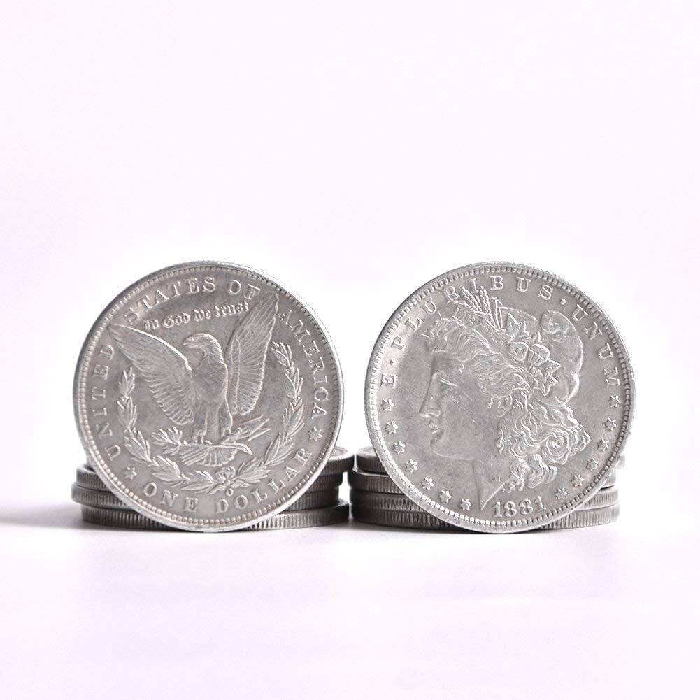 Steel Core Coins-Blue-ther Steel Morgan Dollar ( 3.8cm Dia) by The ...
