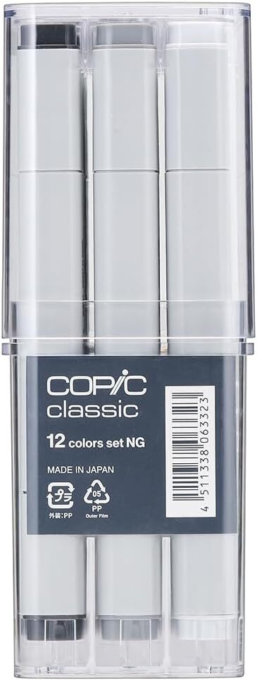 Copic Too Copic Classic 12 Color Set NG | eBay