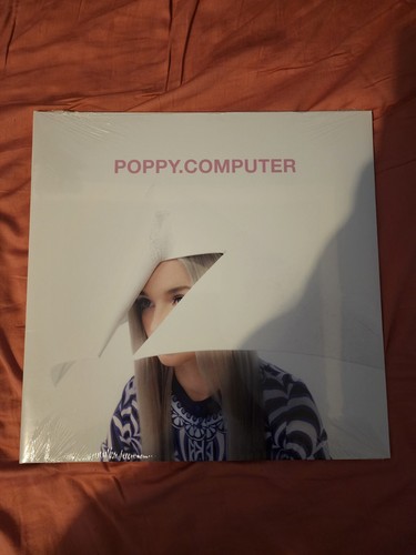 Poppy Computer Vinyl LP TTL Turntable Lab Exclusive Clear White Swirl ...