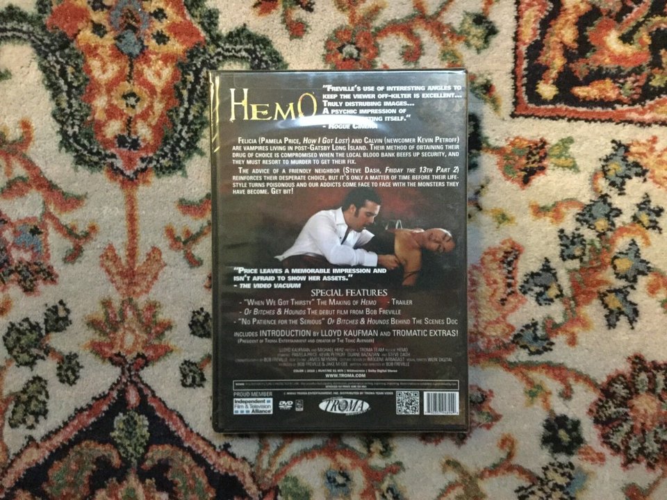 Hemo with Pamela Price & Kevin Petroff : New Troma DvD 790357948949| eBay