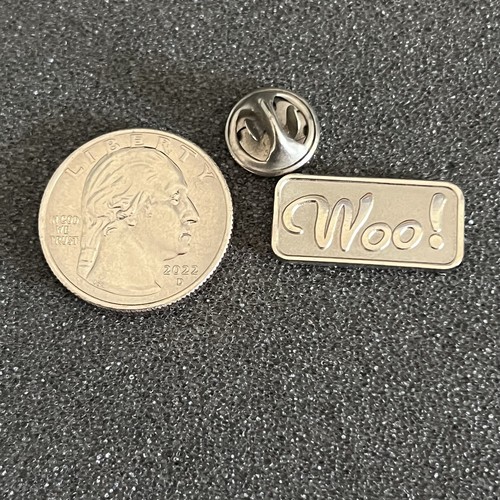 Woo! Woo Silver Tone Funny Humor Pin Pinback #44745 | eBay