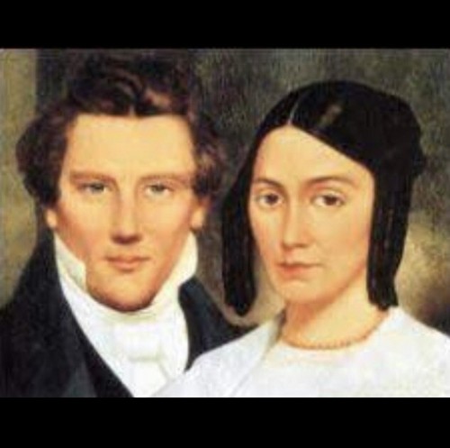 Daguerreotype of Joseph Smith Jr. and wife Emma Smith rare key Mormon ...
