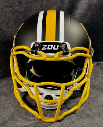 Missouri Tigers Mizzou custom fullsize Xenith YLg football helmet black ...