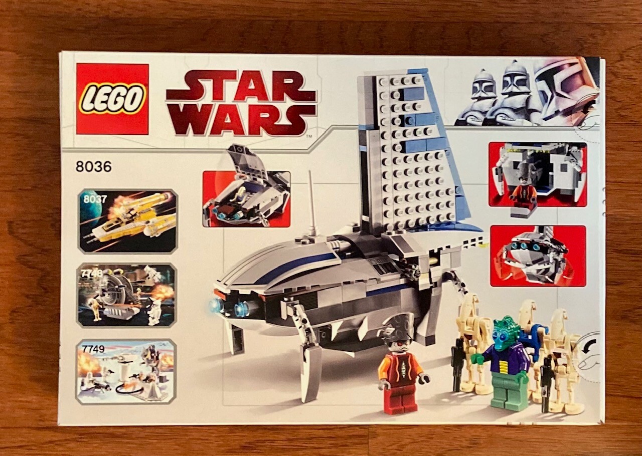 LEGO Star Wars: Separatist Shuttle (8036) for sale online | eBay