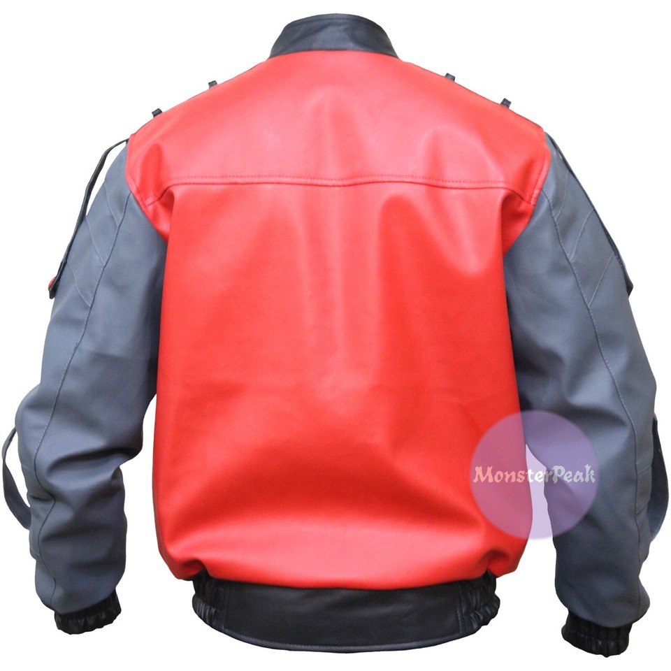 Marty McFly 2 Leather jacket, BTTF Part ll Back to the future Michael J ...