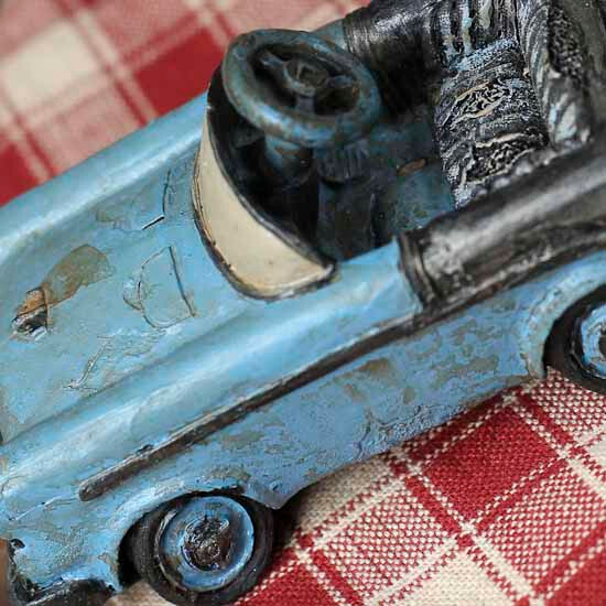 Pack of 6 Antique Blue 3-3/4" Resin Pedal Car Displays | eBay