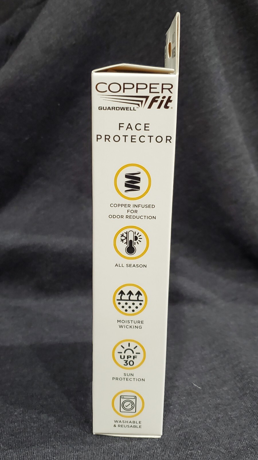 Lot of 3 Copper Fit Guardwell Face Protector Mask Gaiter Adult - Blue ...