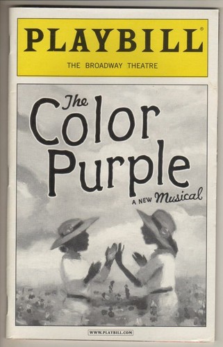 Jeannette Bayardelle "The Color Purple" Broadway Playbill 2006 | eBay