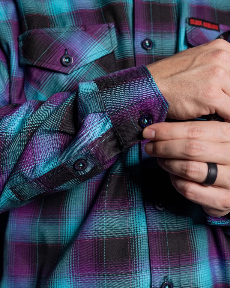 DIXXON FLANNEL x BLACK SABBATH PARANOID Flannel Shirt Men's Medium | eBay