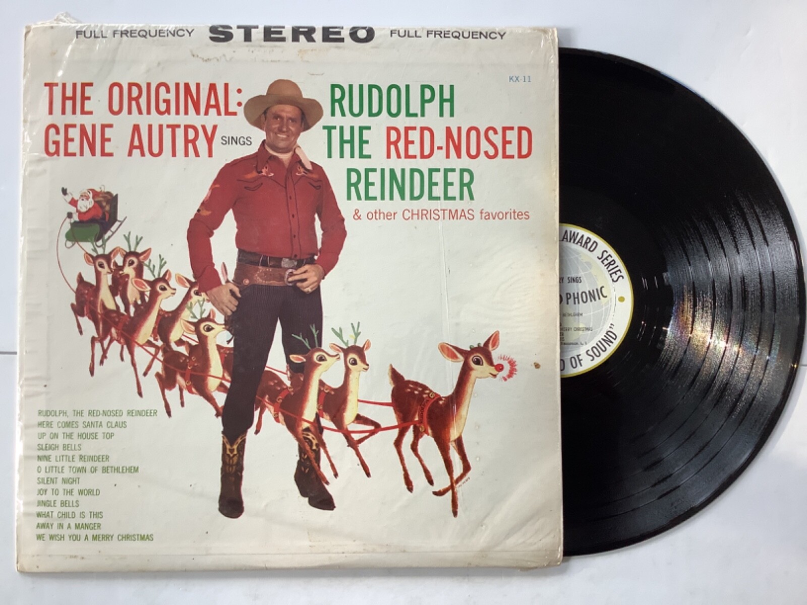The Original GENE AUTRY sings Rudolph The Red-Nosed Reindeer 1965 M- LP ...