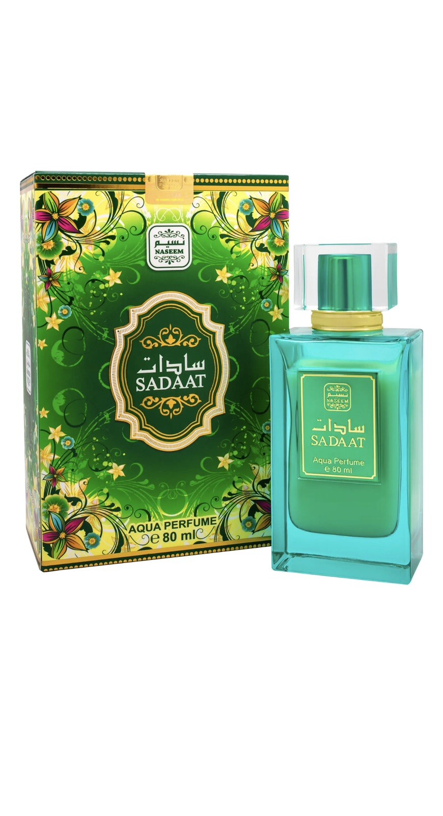 Sadaat Aqua Perfume Non Alcoholic 80mL 2.7 Fl oz Parfum by Naseem | eBay