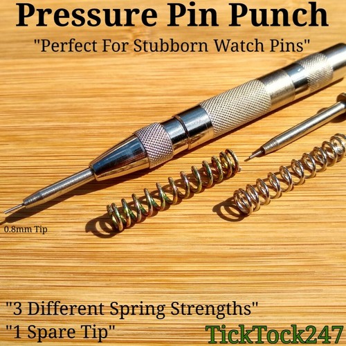 Watch Pressure Pin Punch for Adjusting Stubborn Link Links Pins ...