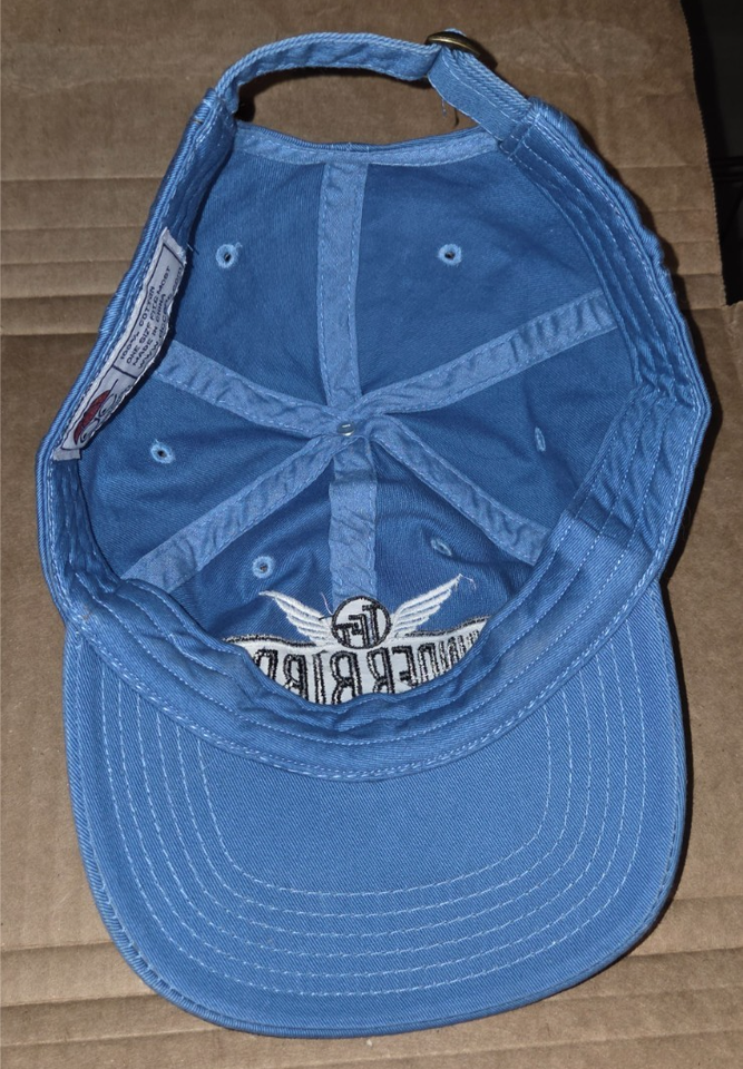 SIGNED - US Air Force Thunderbirds Hat Cap Strap Back Blue Embroidered ...