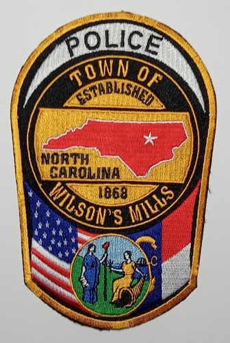 Wilsons Mills NC Police Patch Johnston County North Carolina | eBay