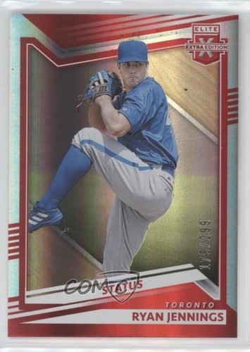 2022 Panini Elite Extra Edition Status Red /299 Ryan Jennings #128 | eBay