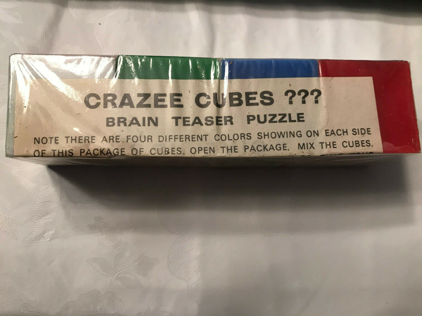 VINTAGE CRAZY CUBES GAME | eBay