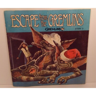 GREMLINS Book Only "Escape From the Gremlins" Story # 3 See Hear Read ...