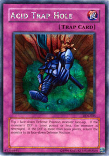 4x Moderately Played Acid Trap Hole - DDS-005 - Prismatic Secret Rare ...