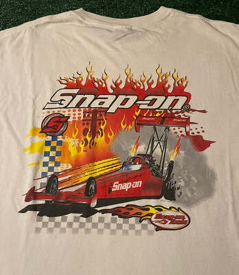 Vintage Snap On Tools Shirt Drag Racing NHRA Racecar NASCAR Doug ...