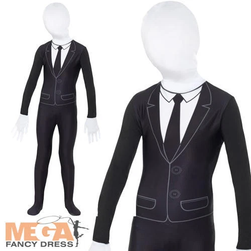 Slender Man Costume For Kids Ebay