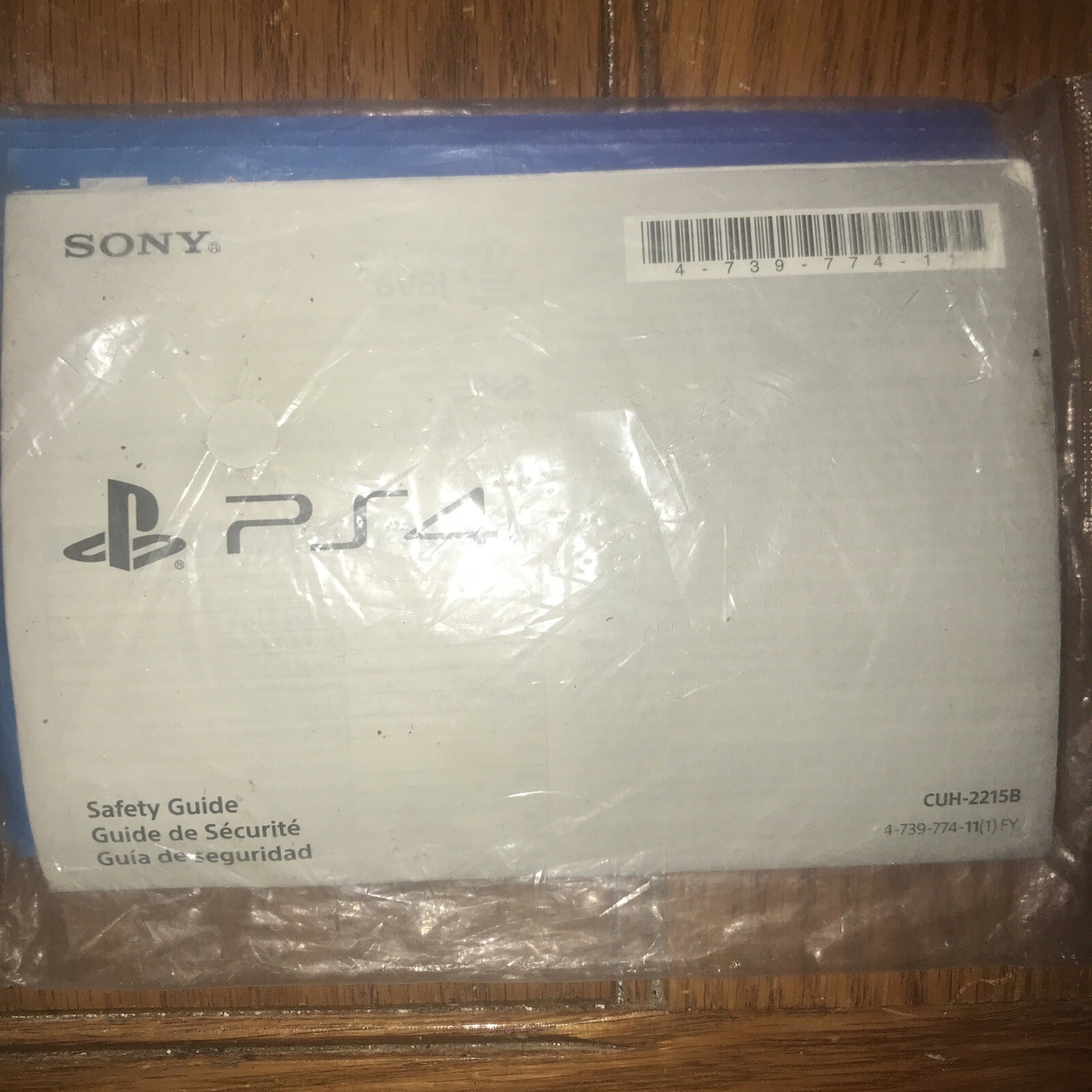 Sony Playstation 4 PS4 Quick Start Guide Manual Only Package CUH-2215B ...