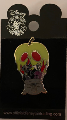 NEW Disney Pin. Rare Hot Poison Apple Air Balloon Evil Queen and ...