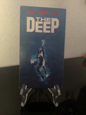 The Deep VHS VCR Video Tape Used Jacqueline Bisset Robert Shaw Horror ...