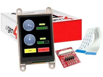 GEN4-ULCD-24DT Display: TFT 2.4" 240x320 Display Dimension: 36.7x49mm ...