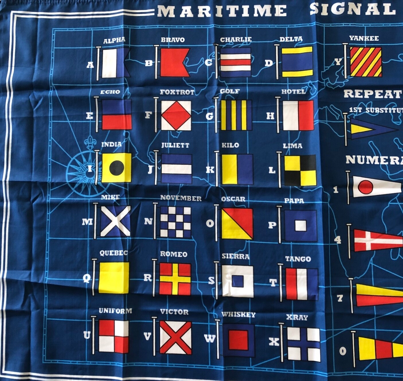 Maritime Signals Flag Flag Large Chart Nautical Flag | eBay
