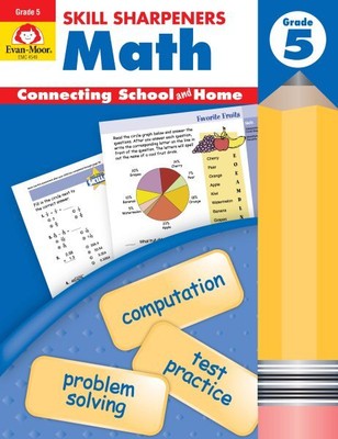 Math, Grade 5, Paperback by Moore, Jo Ellen; Tuttle, Wes, Like New Used ...