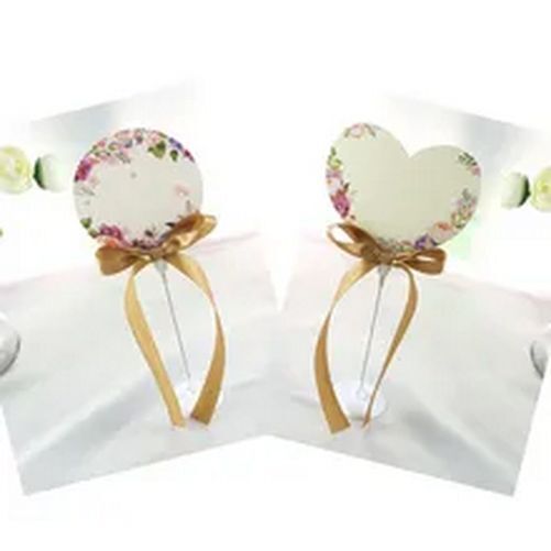 10pcs Acrylic Table Card Stands Elegant Table Number Holders Decor For ...