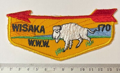 OA Lodge 170 Wisaka F1c Sac N Fox Council Illinois Vintage Flap Twill ...