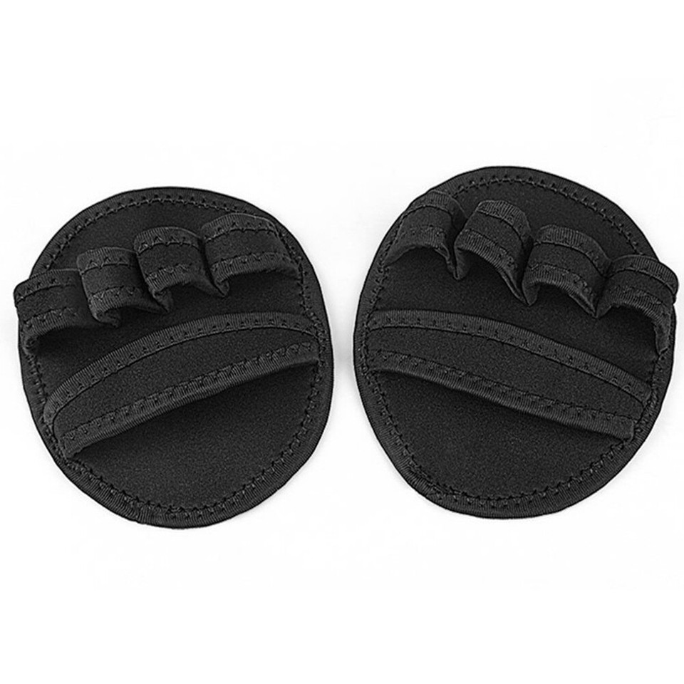 Neoprene Grip Pads Non-Slip Powerlifting Gym Gloves for Men Women ...