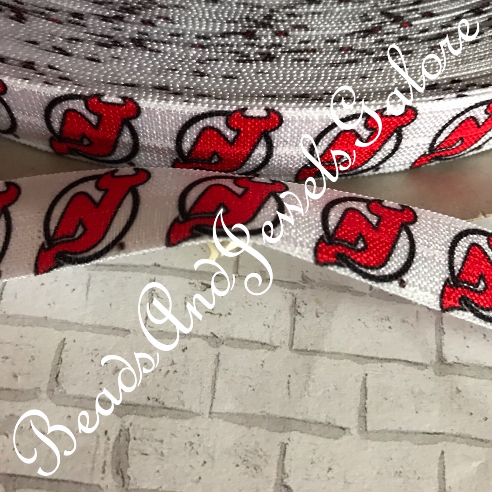 NJ Devils foe Devils elastic Devils hair ties devils foe hockey foe ...