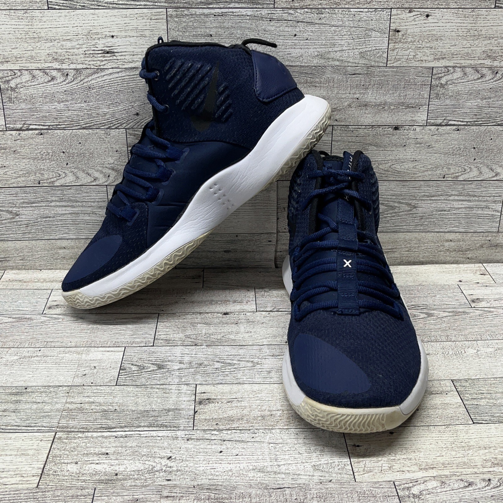 Nike Hyperdunk X TB Midnight Navy Blue Basketball Sho… - Gem